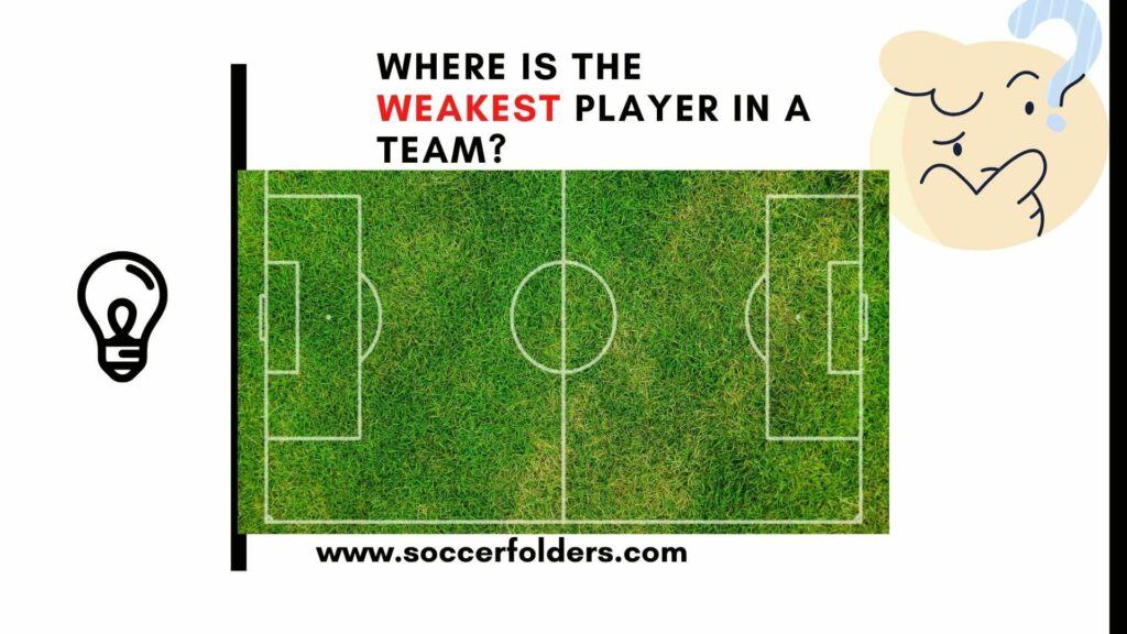 Where Is The Weakest Soccer Player On The Pitch? - Answered